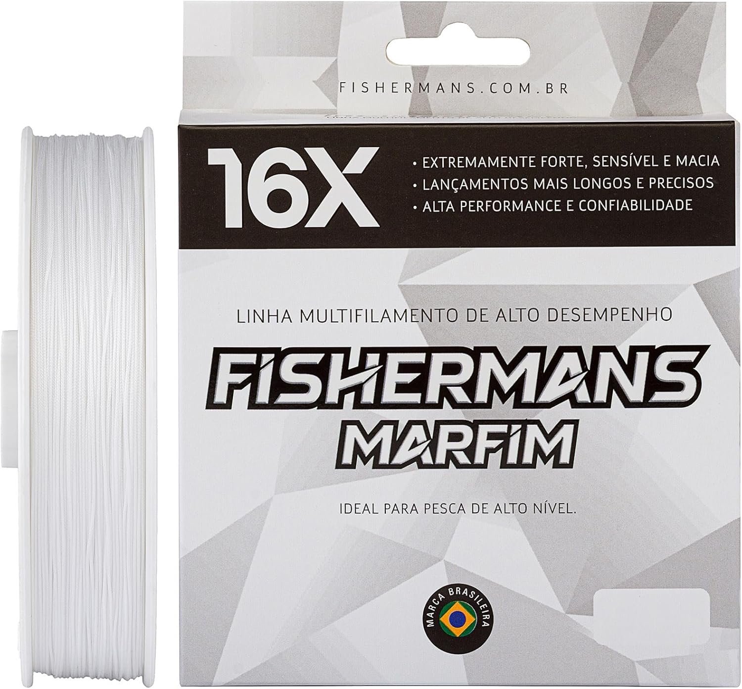 Linha De Pesca Fishermans Multifilamento 16 Fios Marfim - Mundo da Pesca
