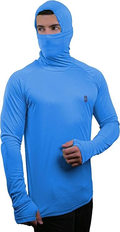 Camiseta Skube com Máscara e Capuz UV 50+ - Mundo da Pesca