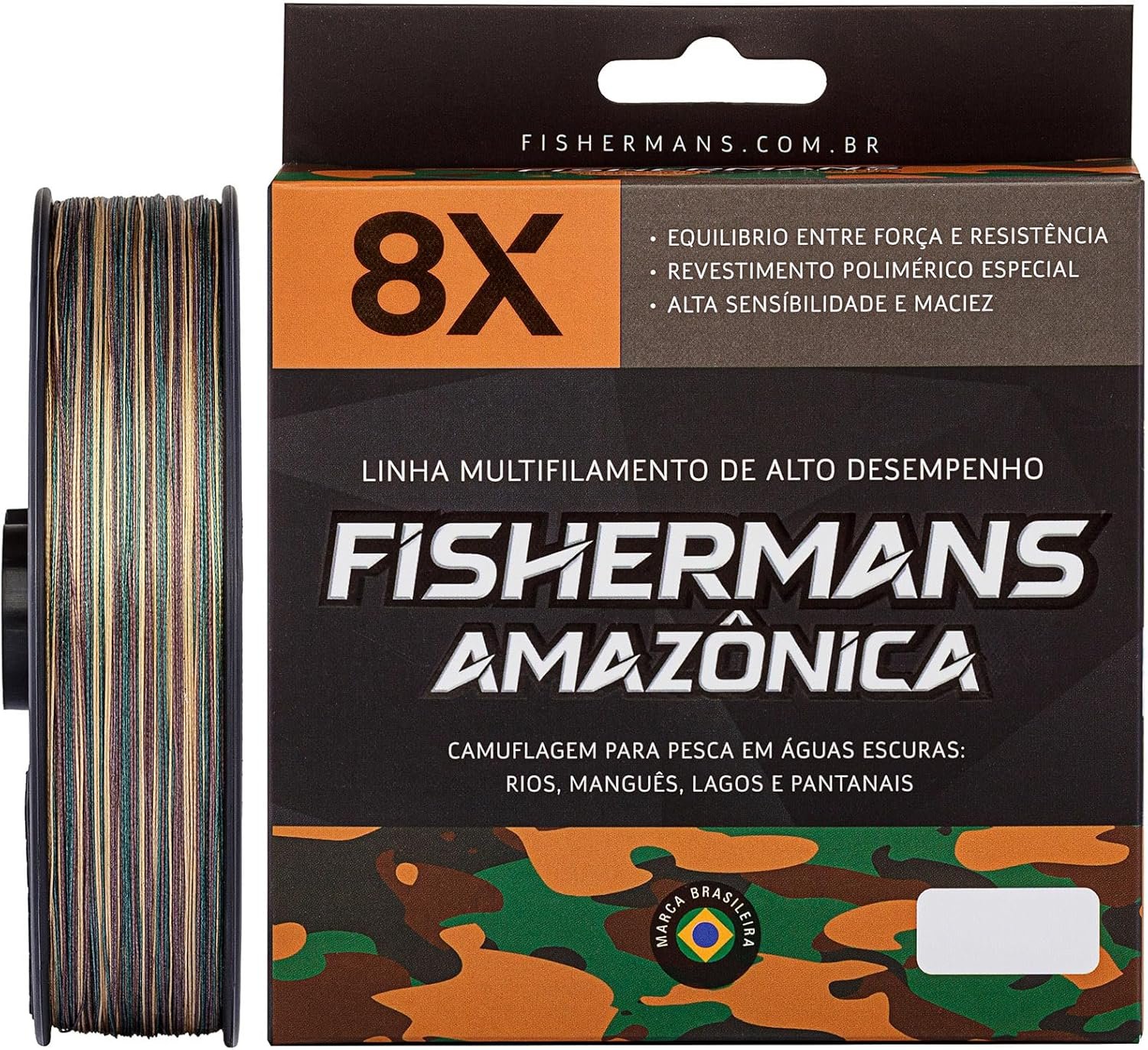 Linha De Pesca Multifilamento Fishermans 8 Fios - Mundo da Pesca